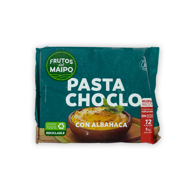 Pasta de Choclo con Albahaca Frutos del Maipo 1 kg - Distribuidora Río ...